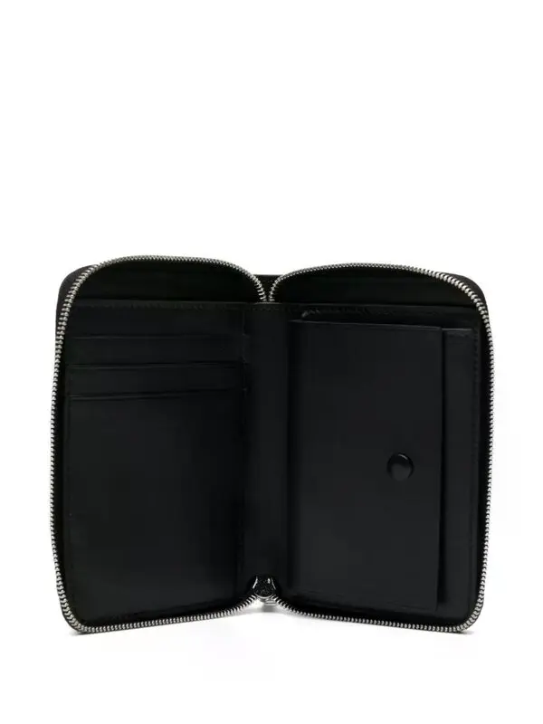 JIL SANDER Logo-debossed Leather Wallet - Black