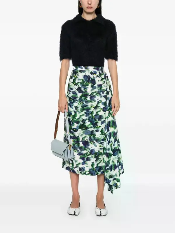 Marni Brushed-effect Polo Top