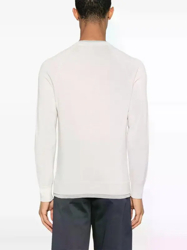 Eleventy Wool Crew Neck Sweater