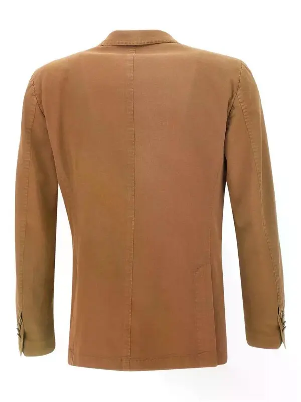 SANTANIELLO Single-breasted Blazer - Brown