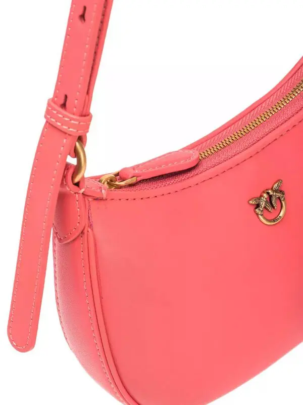 Pinko Half Moon Shoulder Bag - Pink