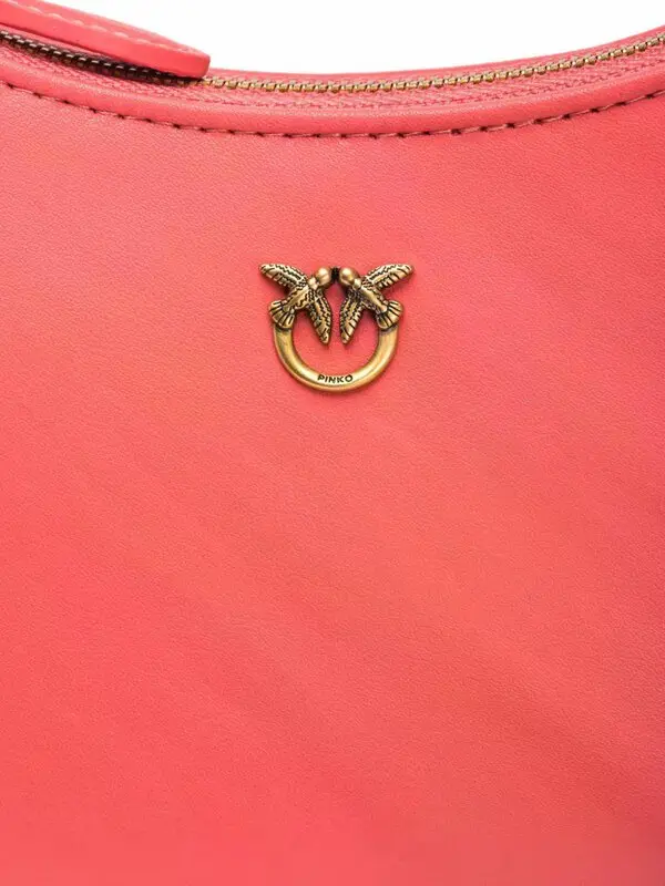 Pinko Half Moon Shoulder Bag - Pink