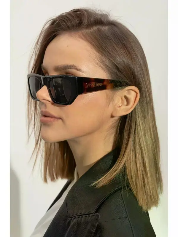Saint Laurent Logo-print Sunglasses