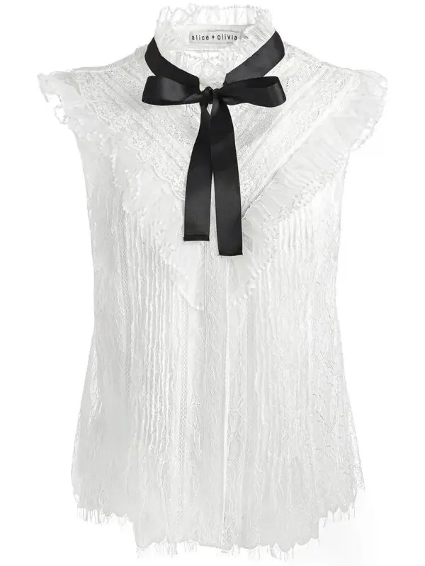 Alice + Olivia Rheba Sleeveless Shirt