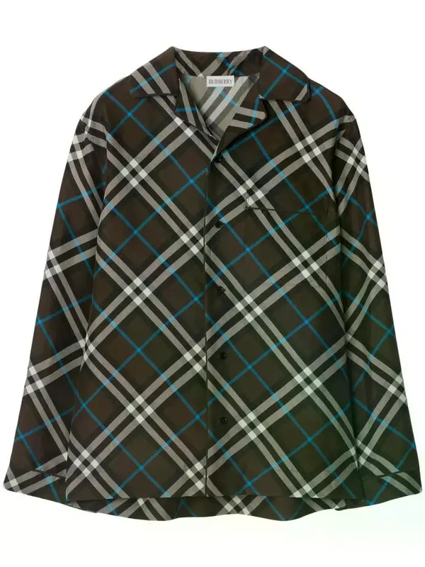 Burberry Vintage Check Silk Shirt