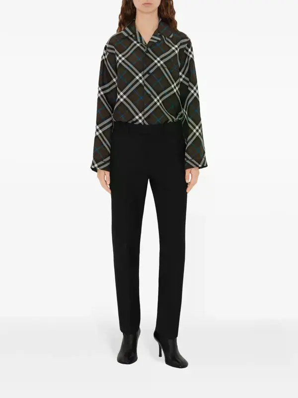Burberry Vintage Check Silk Shirt