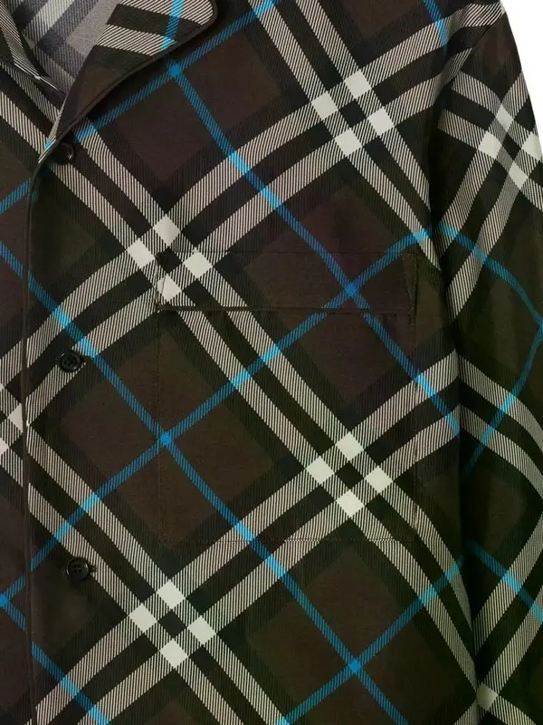 Burberry Vintage Check Silk Shirt