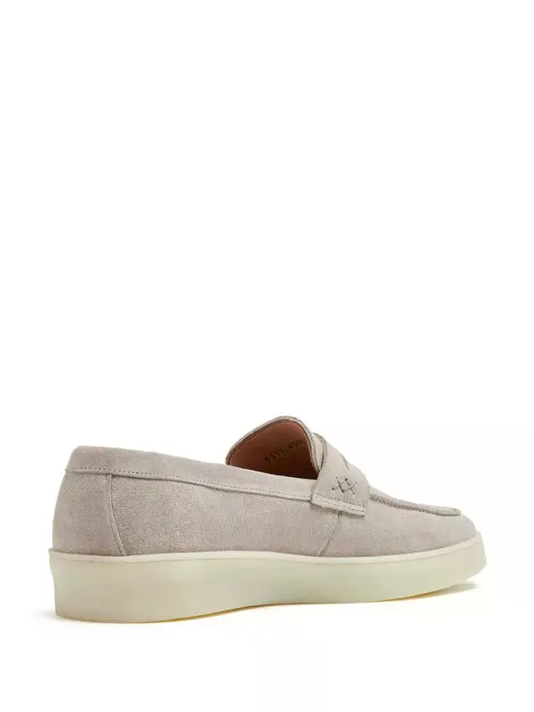 FORSA Armando Suede Loafers - Grey