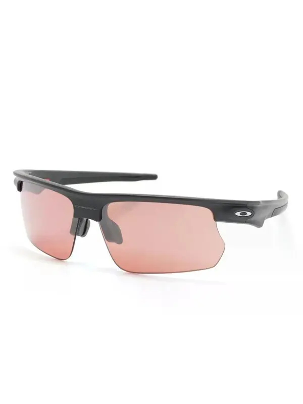 Oakley Bisphaera Rectangle-frame Sunglasses - Black