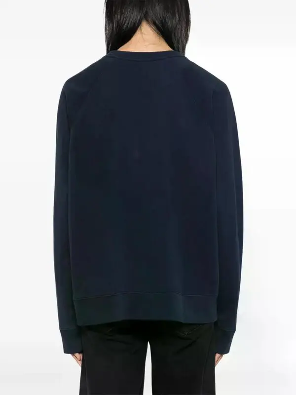 Maison Kitsuné Embroidered Logo Sweater