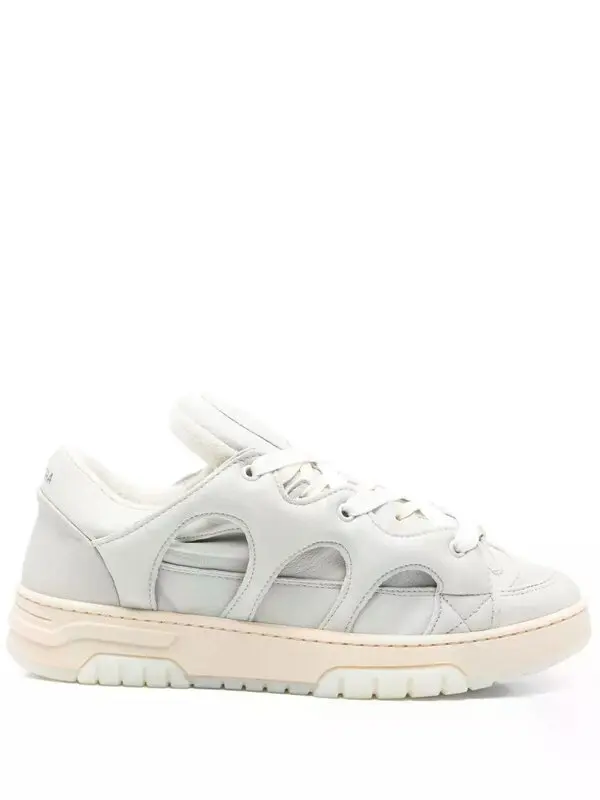 SANTHA Lace-up Sneakers - Grey