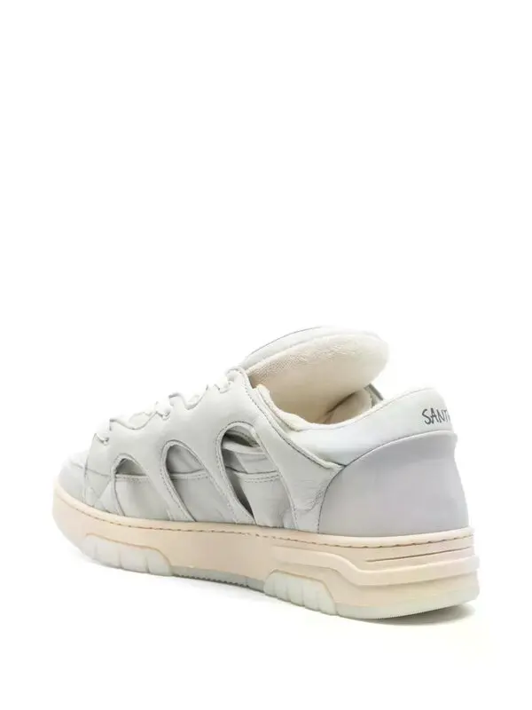 SANTHA Lace-up Sneakers - Grey