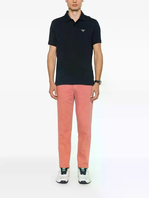 Incotex Pressed-crease Trousers - Pink
