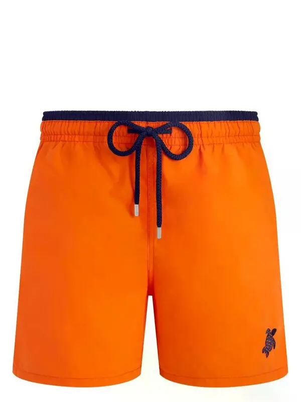 Vilebrequin Bi-color Swim Shorts - Orange