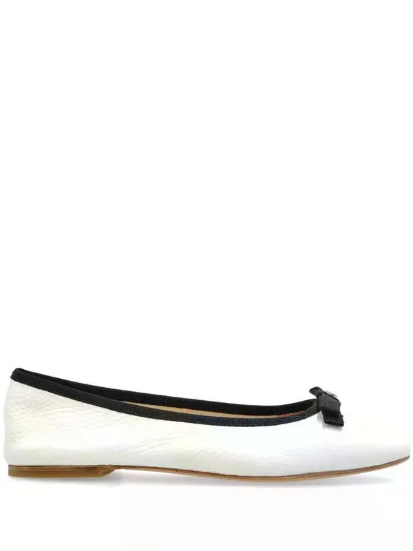 Casadei Leather Ballet Flats