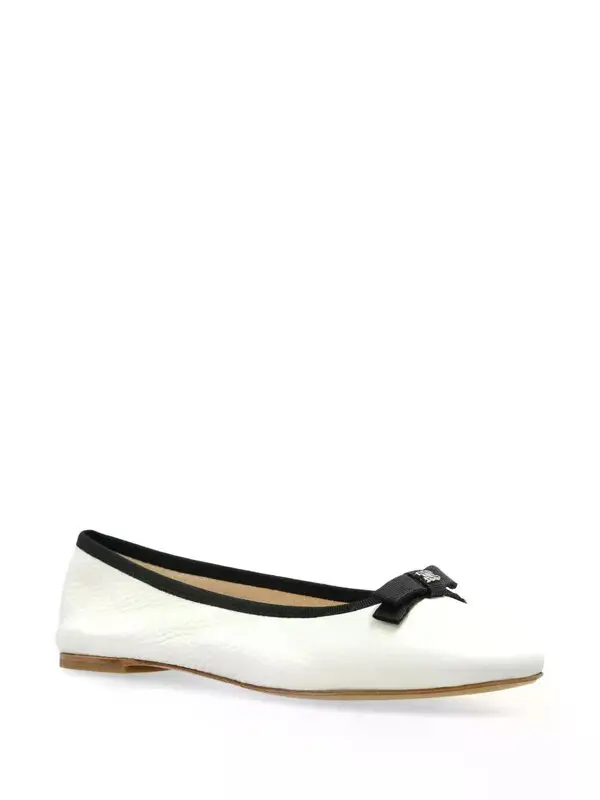 Casadei Leather Ballet Flats