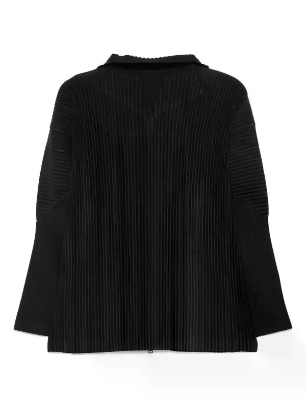 Issey Miyake Zip-up Cardigan - Black