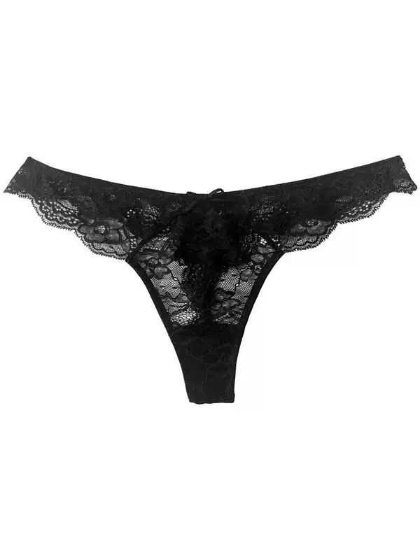 FLEUR DU MAL Naomi Lace Thong