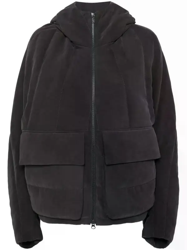 Goen.j Quilted Hooded Jacket