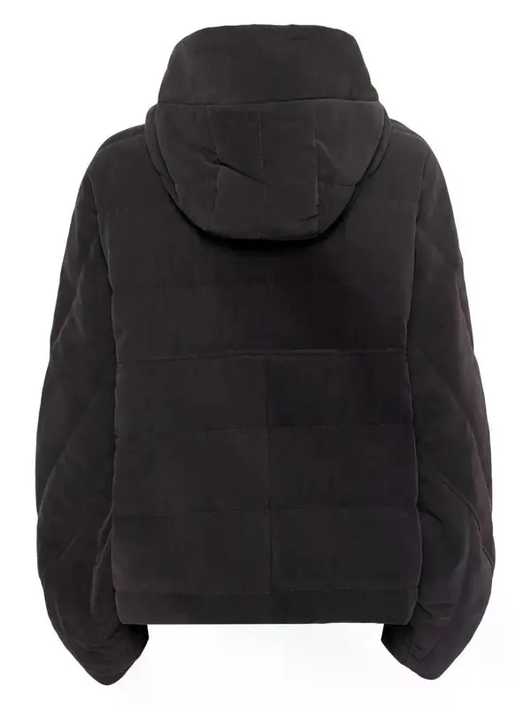Goen.j Quilted Hooded Jacket