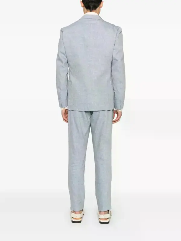 Eleventy Single-breasted Suit - Blue