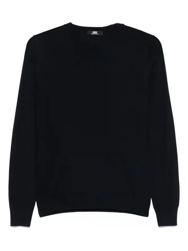 Alpha Studio Merino V-neck Sweater