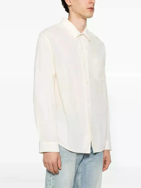 Séfr Leo Cotton Shirt - Neutrals