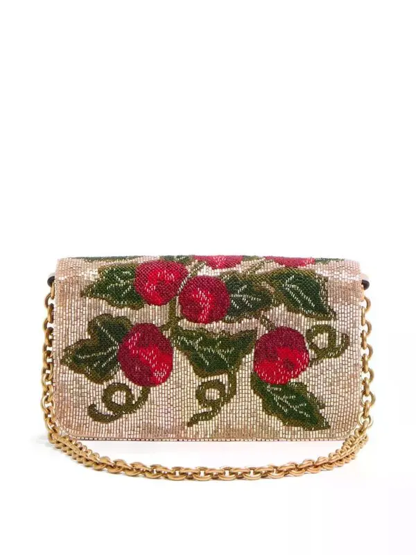 Valentino Garavani Embellished Shoulder Clutch