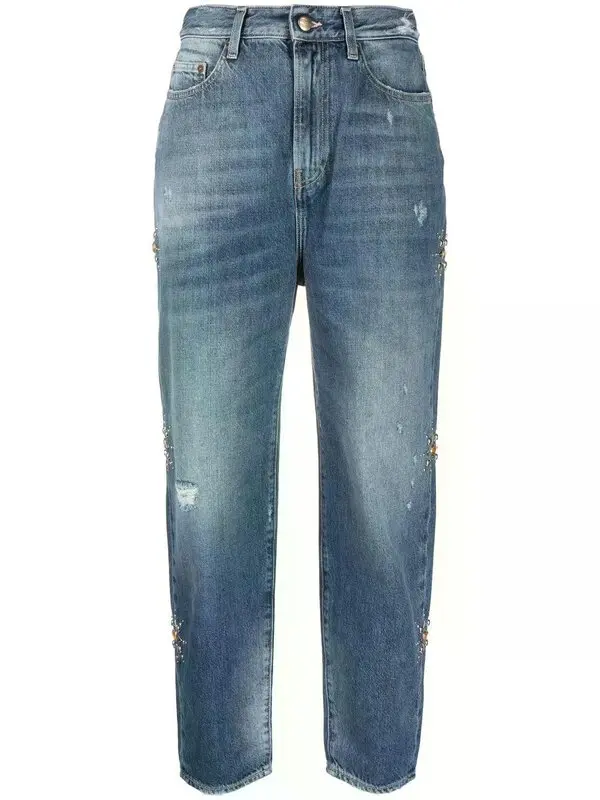 WASHINGTON DEE-CEE High-waisted Cropped Jeans