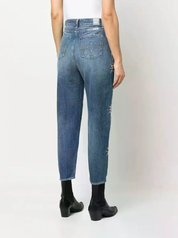 WASHINGTON DEE-CEE High-waisted Cropped Jeans