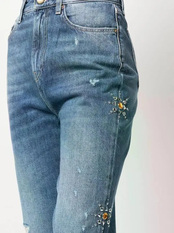 WASHINGTON DEE-CEE High-waisted Cropped Jeans