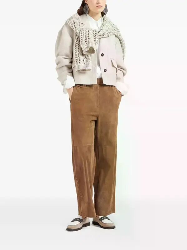 Brunello Cucinelli Monili Bead-embellished Blazer