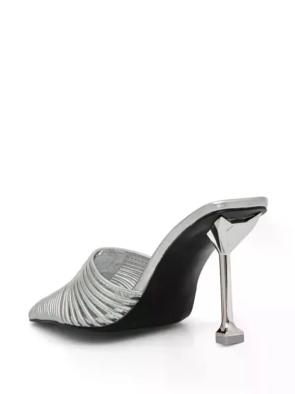 NAKED WOLFE Chromed Pumps
