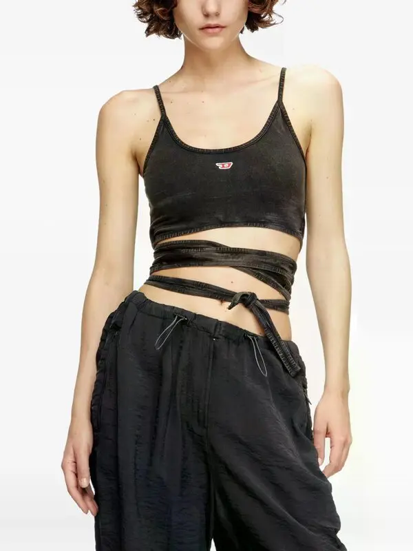 DIESEL® T-leya-tail-r1 Strap-detail Top