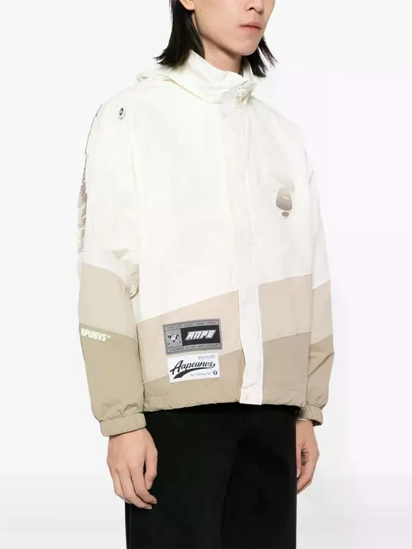 AAPE BY *A BATHING APE Logo-patch Long-sleeved Jacket
