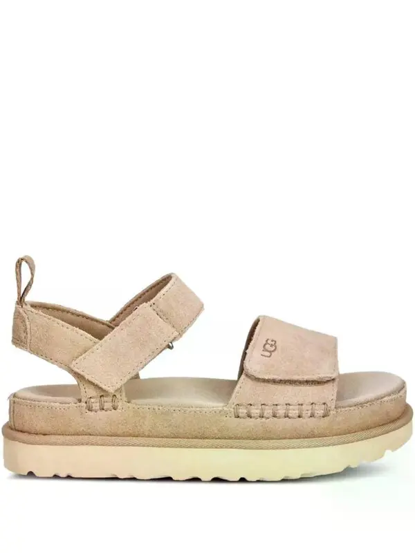 UGG Goldenstar Suede Sandals - Neutrals
