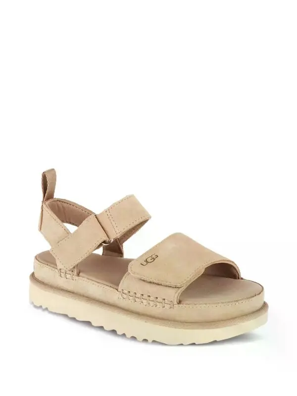 UGG Goldenstar Suede Sandals - Neutrals