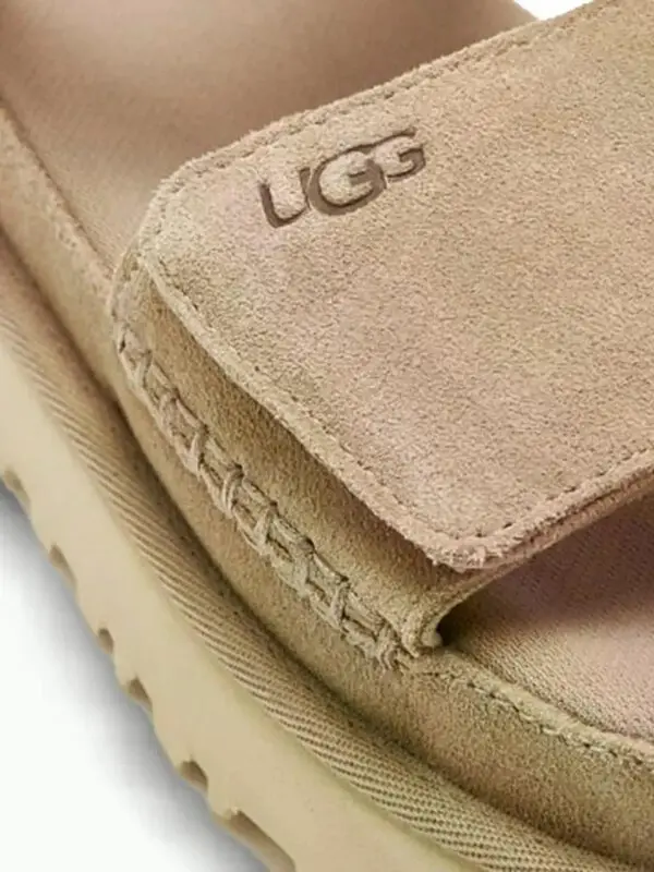 UGG Goldenstar Suede Sandals - Neutrals
