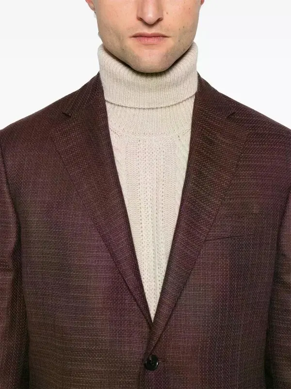 Corneliani Single-breasted Blazer - Red