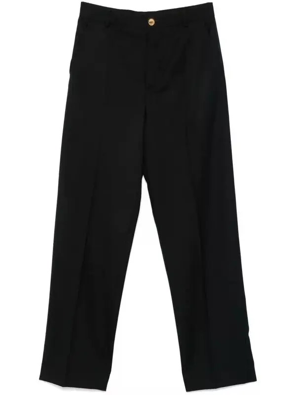 Moschino High-waist Tailored Trousers - Black