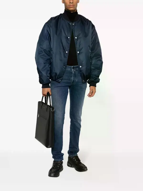 Jacob Cohen Low-rise Slim-fit Jeans - Blue