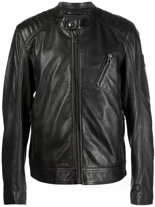 Belstaff Long-sleeve Leather Jacket
