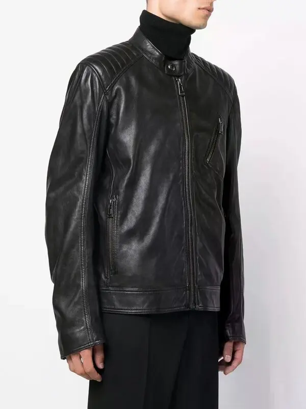 Belstaff Long-sleeve Leather Jacket