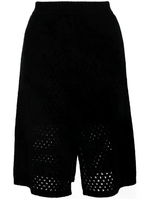 ONEFIFTEEN Open Knit A-line Skirt