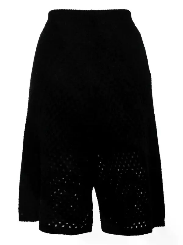 ONEFIFTEEN Open Knit A-line Skirt