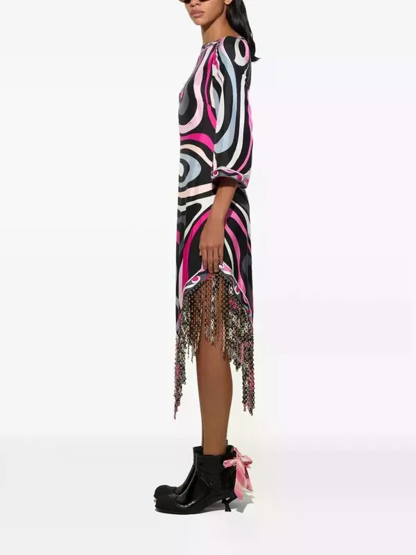 Emilio Pucci Marmo-print Dress