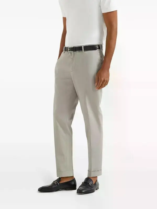 Brunello Cucinelli Tapered Trousers - Neutrals