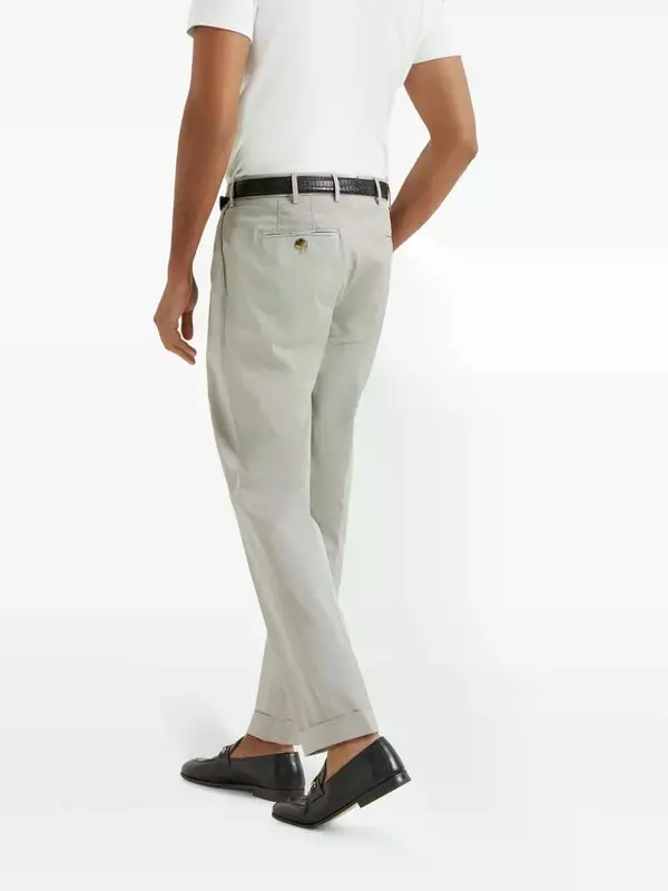 Brunello Cucinelli Tapered Trousers - Neutrals
