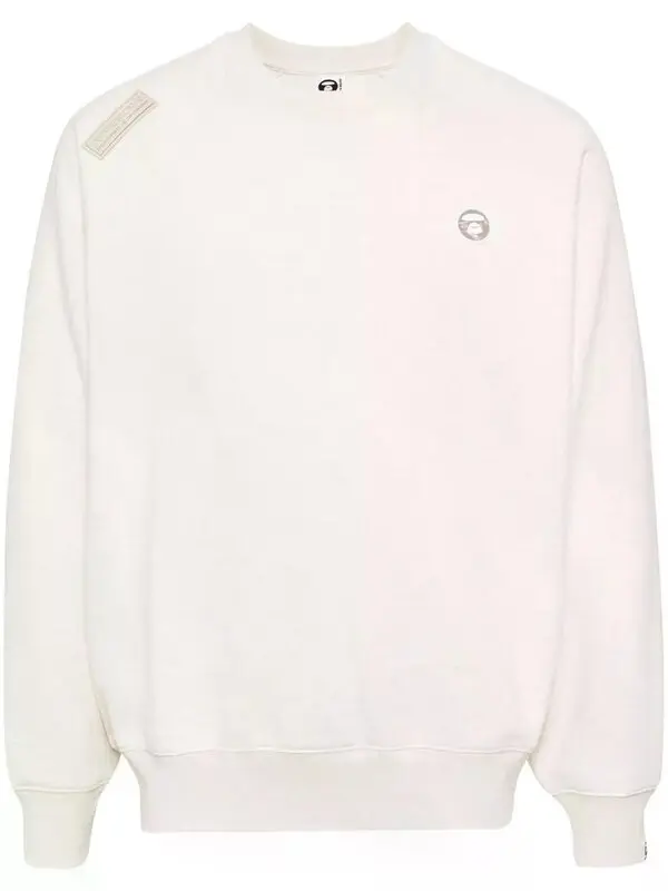 AAPE BY *A BATHING APE Logo Patch Sweatshirt