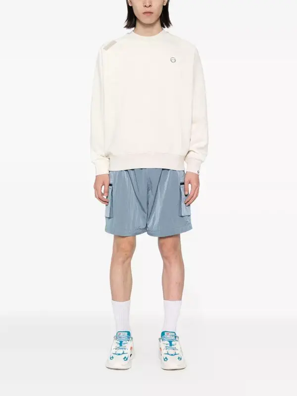 AAPE BY *A BATHING APE Logo Patch Sweatshirt